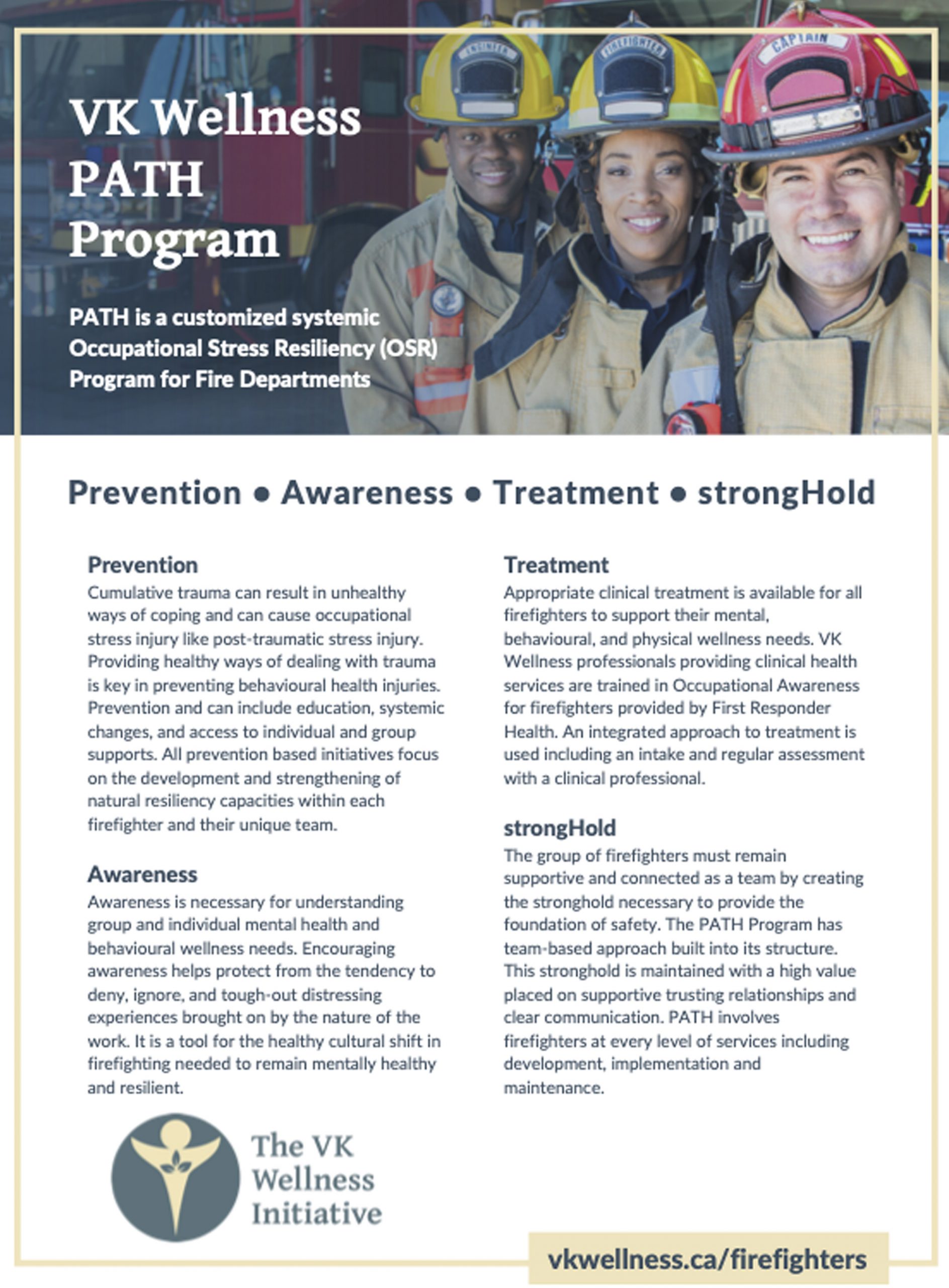 Firefighter Therapists Powell River BC | The VK Wellness